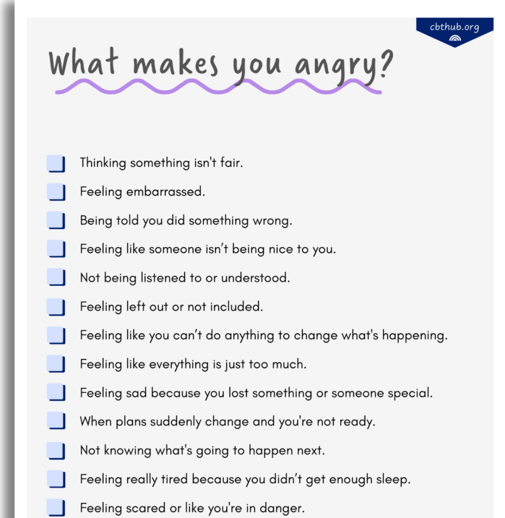 Emotional Regulation Worksheets for Children | CBT Hub