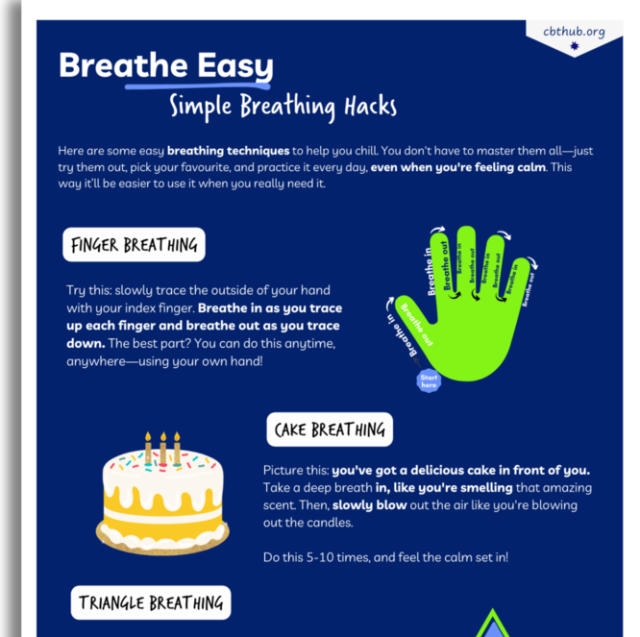 Emotional Regulation Worksheets for Young People | CBT Hub