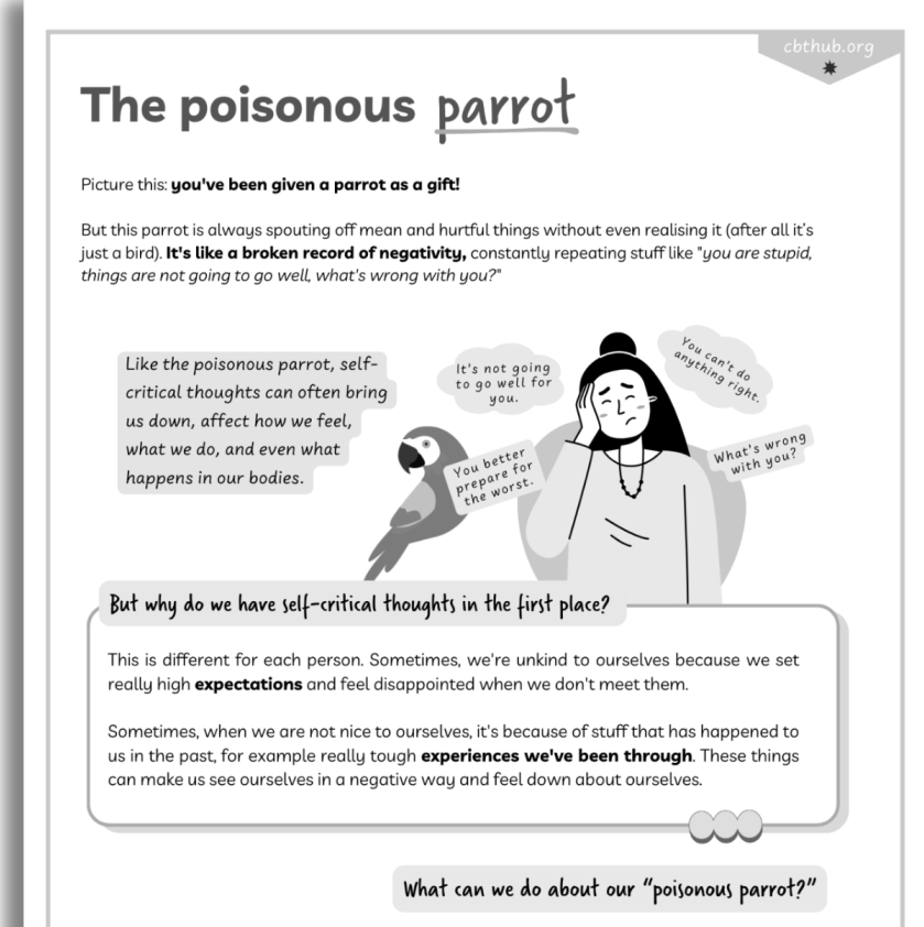 The poisonous parrot - CBT Hub