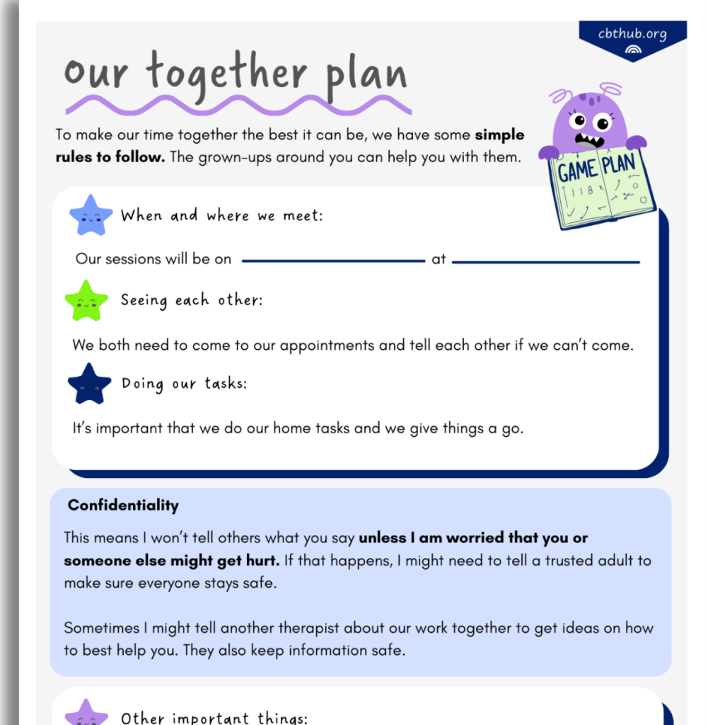 Stages of Change | CBT Worksheet for Parents and Carers