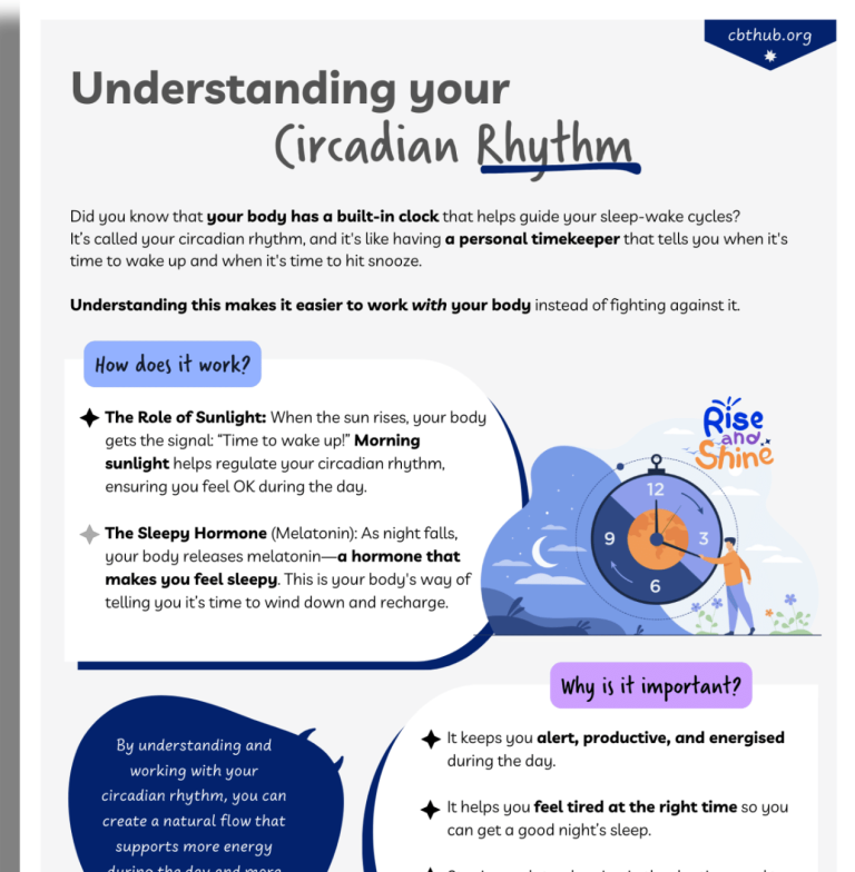 CBT Worksheets for Teen Sleep | Relaxation & Sleep Hygiene